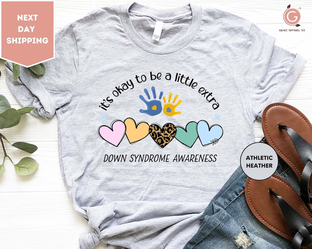 Down Syndrome Shirts, Down Syndrome Awareness Shirt, Extra Chromosome T ...
