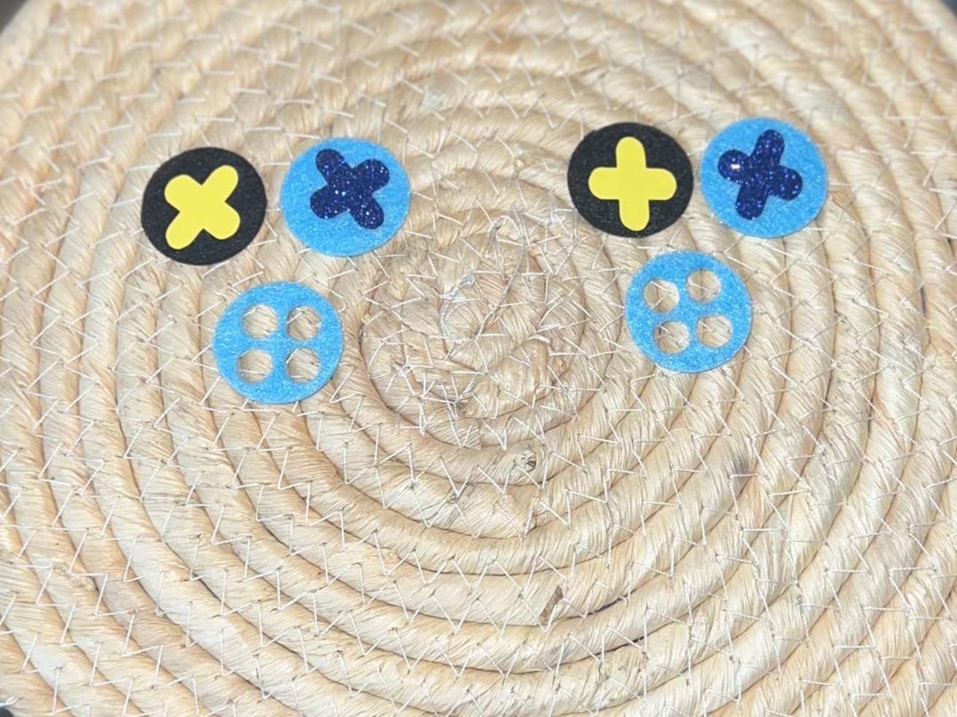 2 Sets of Felt Buttons – Kawaii Buttons for Amigurumi & Crochet ...