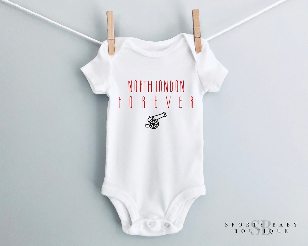 Arsenal FUTBOL/SOCCER Baby Onesie®/ Toddler Clothes, Cute Matching ...