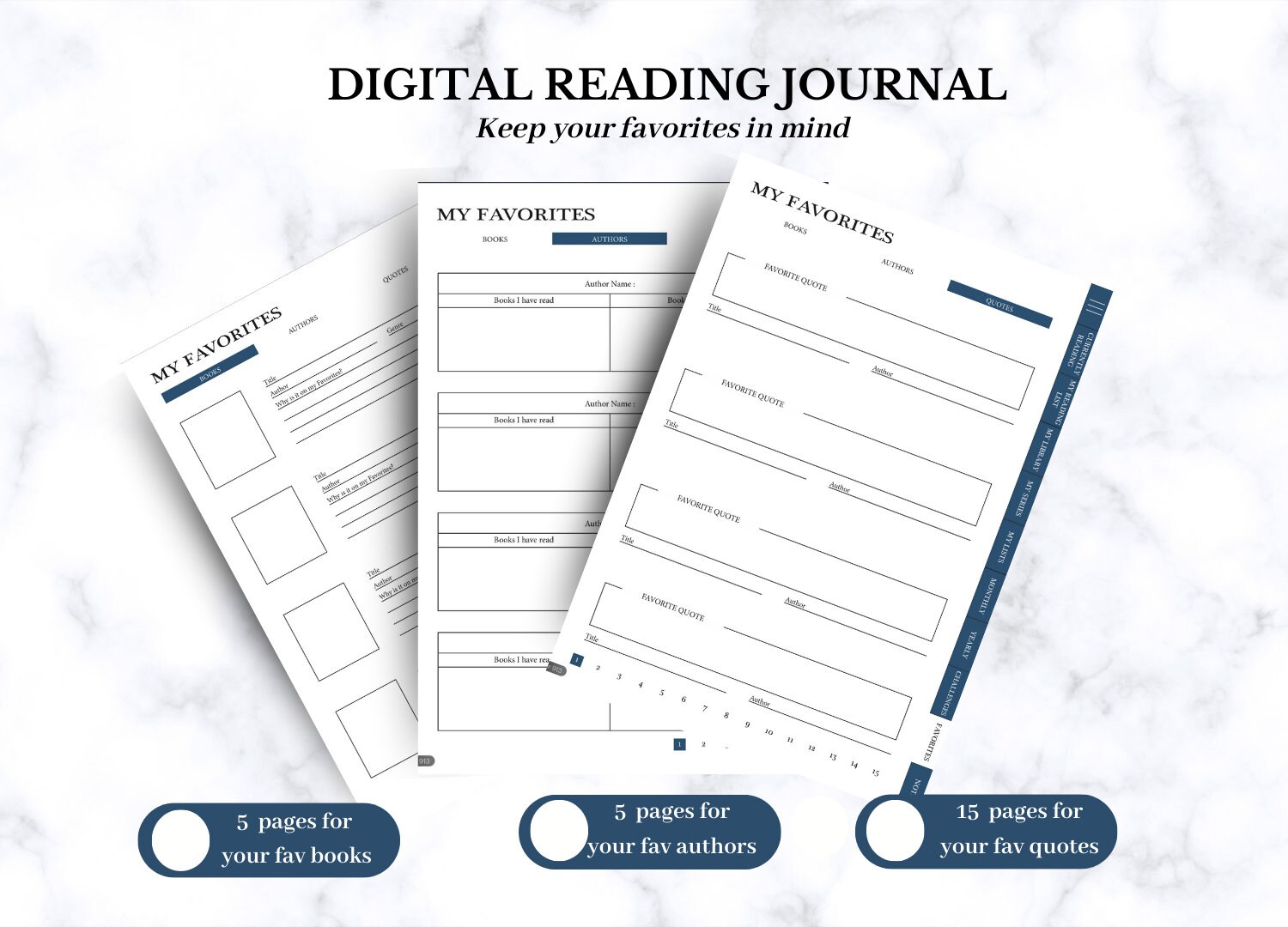 DIGITAL READING JOURNAL 2024 Book Review 2024 Digital Reading Log ...