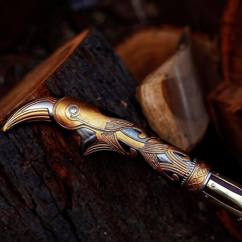 God of War Kratos Leviathan Axe, Scandinavian Axe, Axe, Norse Axe ...