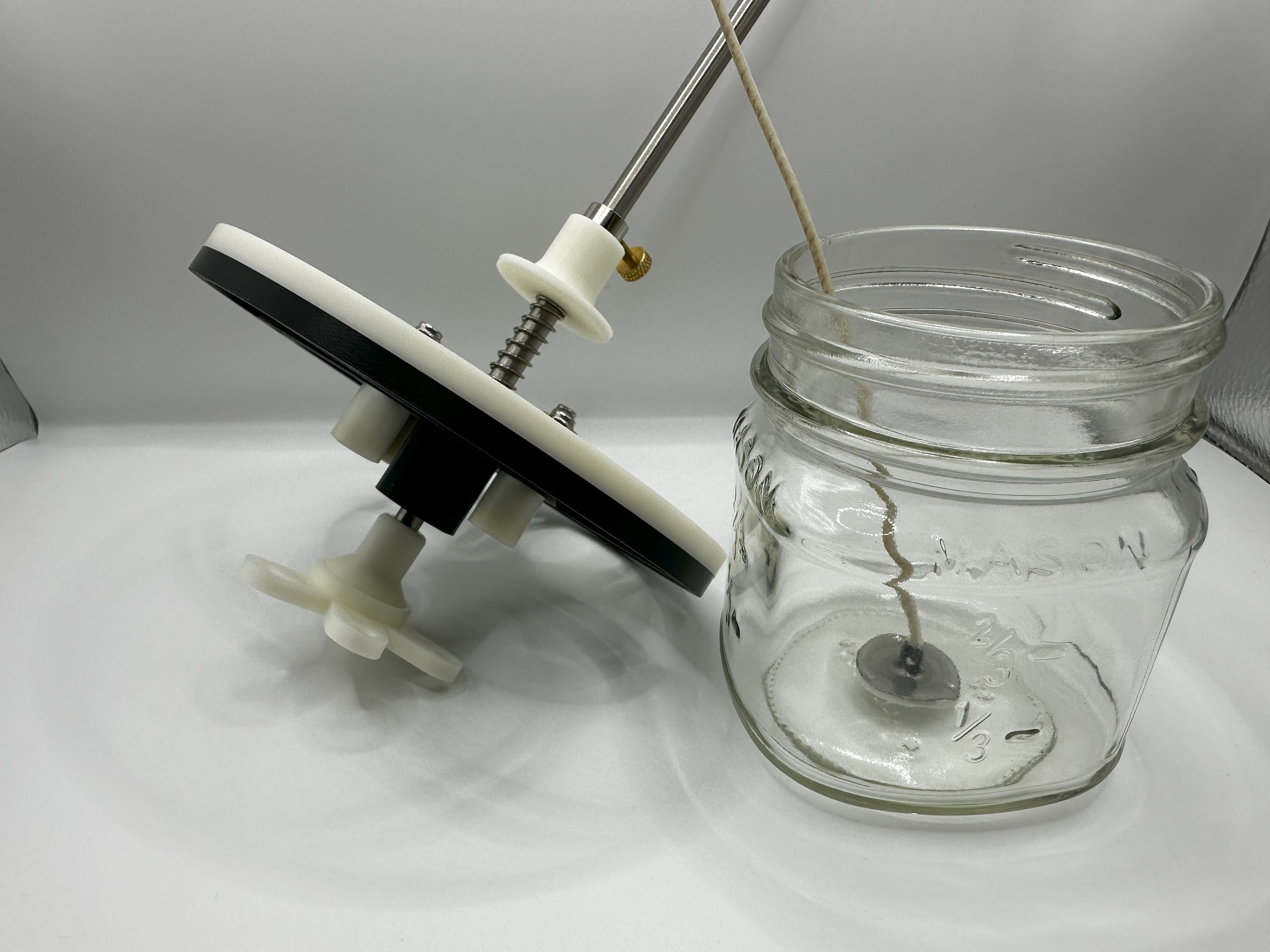 Adjustable Wick Setter | Adjustable 2 and 3 Wicks Attachment | Candle ...
