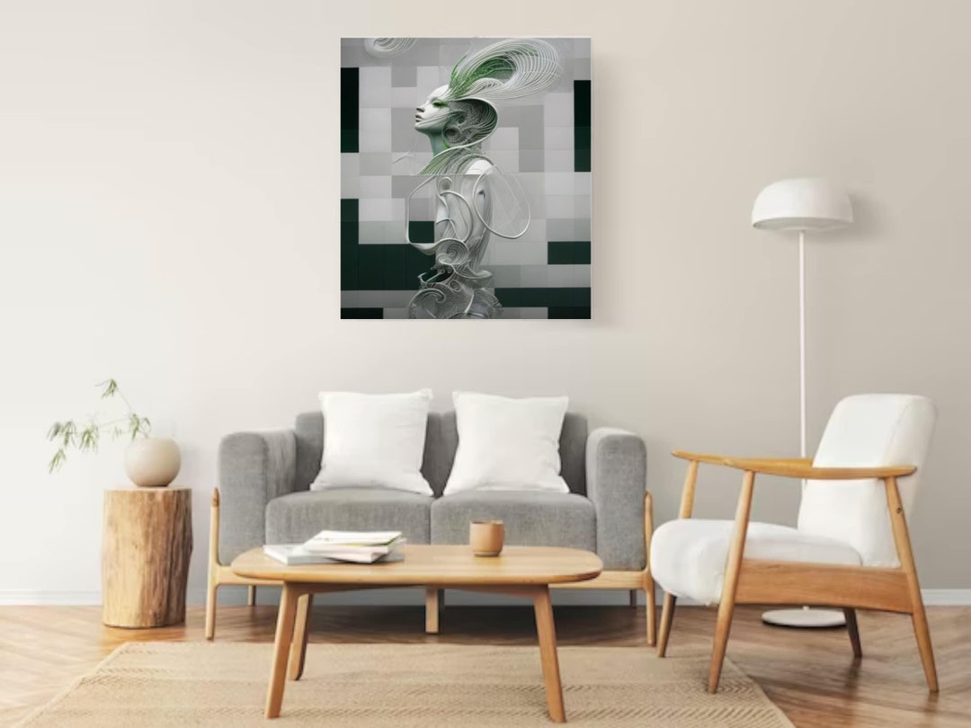 Queen Felucia, Dreamlike, Scifi-inspired, Digital Art, Printable Wall ...