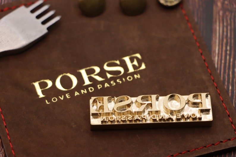 Custom Hot Foil Stamp | Emboss Leather, Paper & More - Etsy