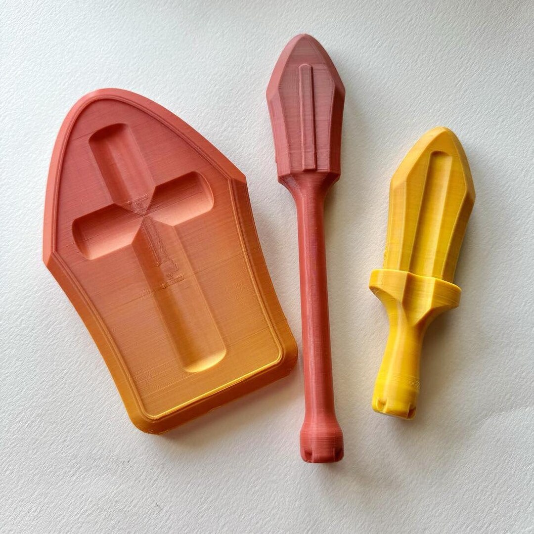 Set of Baby Warrior Toys Baby Sword Rattle Baby Spear Rattle Baby ...