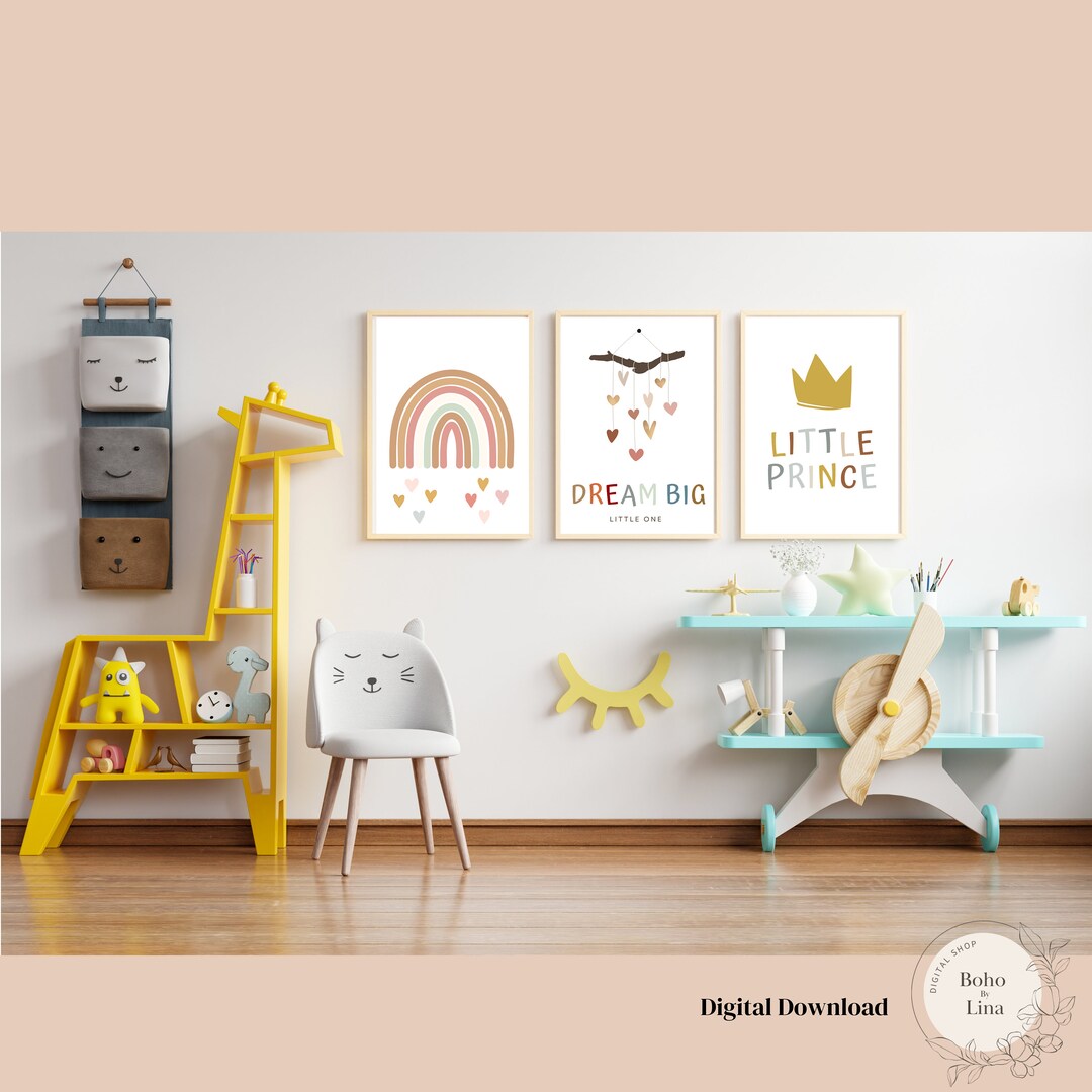 Dream Big Poster I Nursery I Baby Room - Etsy