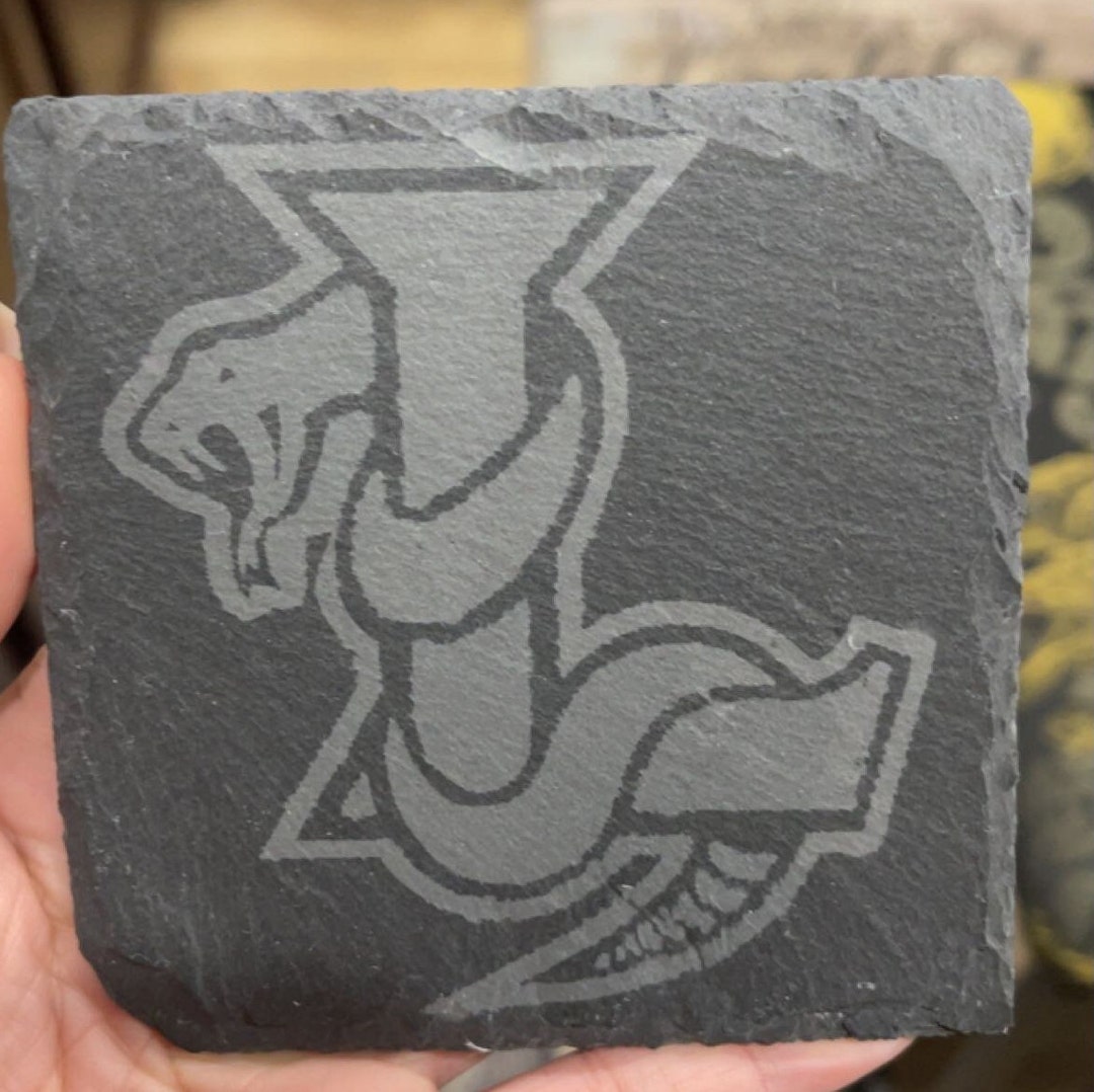 Customized Slate Coasters - Set of 4 - Personalized Housewarming Gift ...