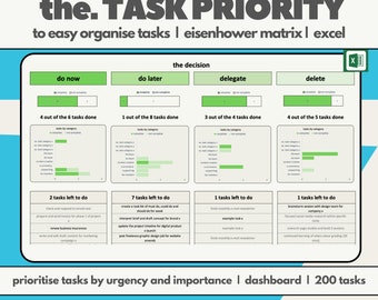 Task Priority Tracker Eisenhower Matrix, Task Priority Management With ...