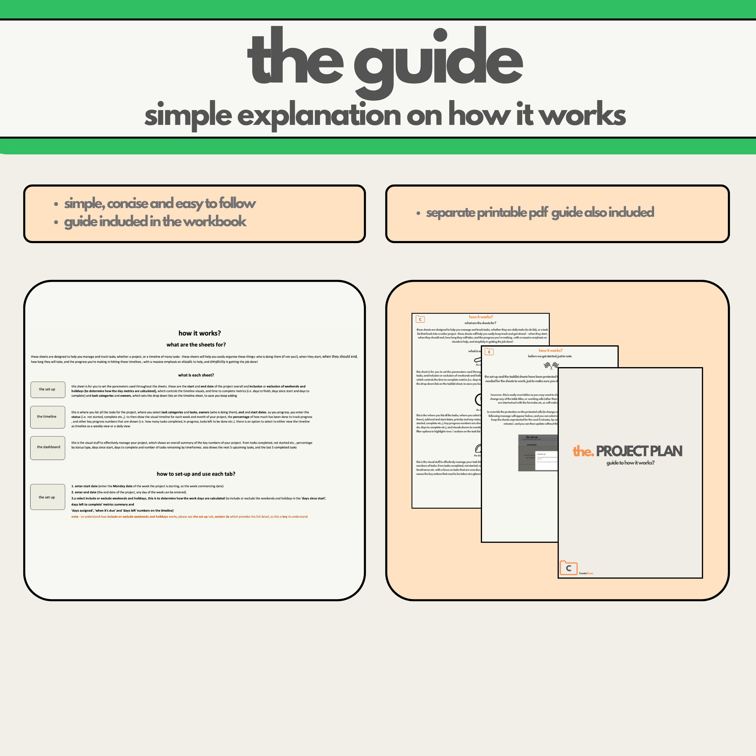 Gantt Chart, Task Scheduler, Excel Template - Etsy