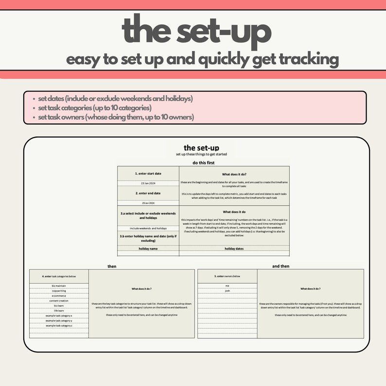 Task Tracker - to Do List and Productivity Planner - Weekly, Daily ...
