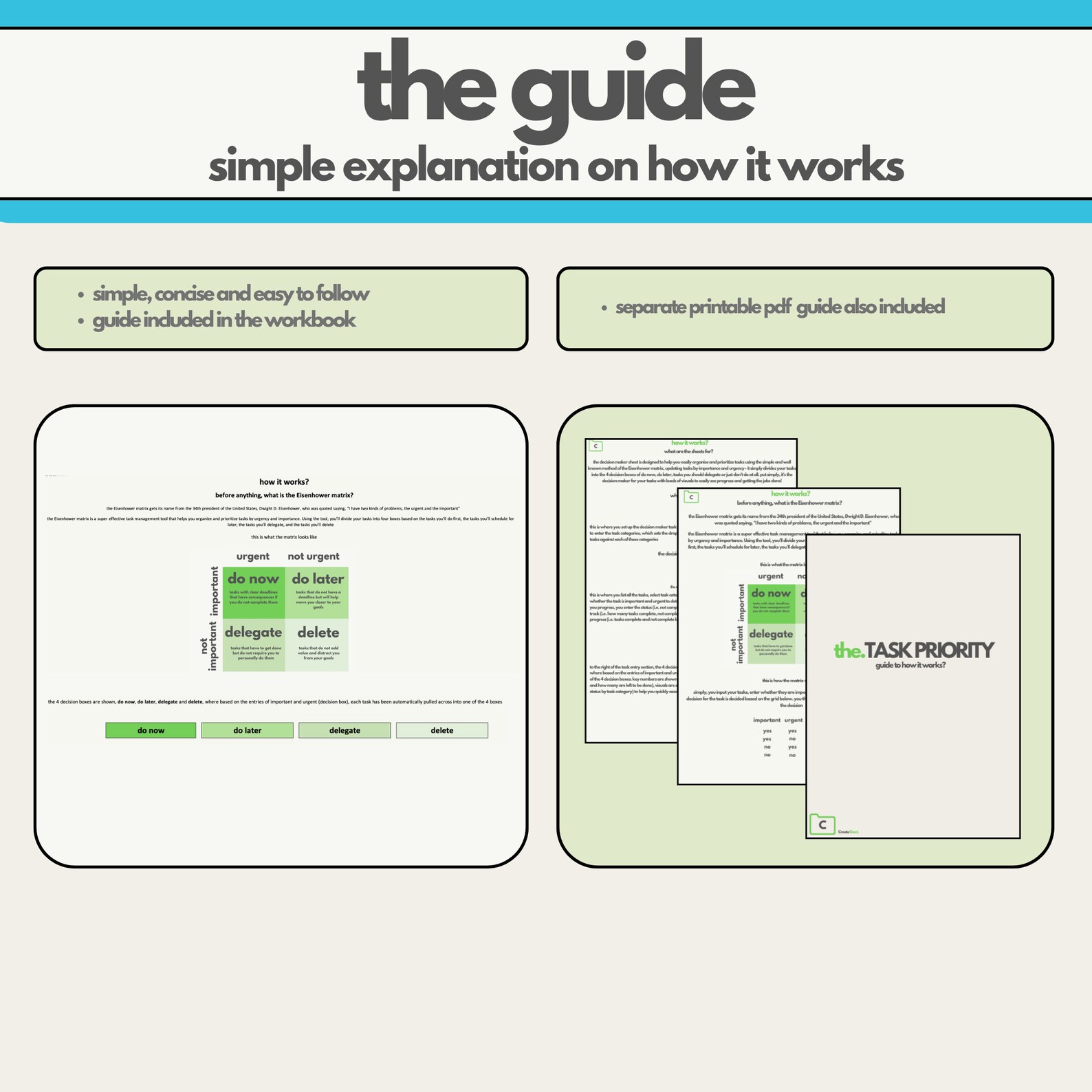 Task Priority Tracker - Eisenhower Matrix, Task Priority Management ...