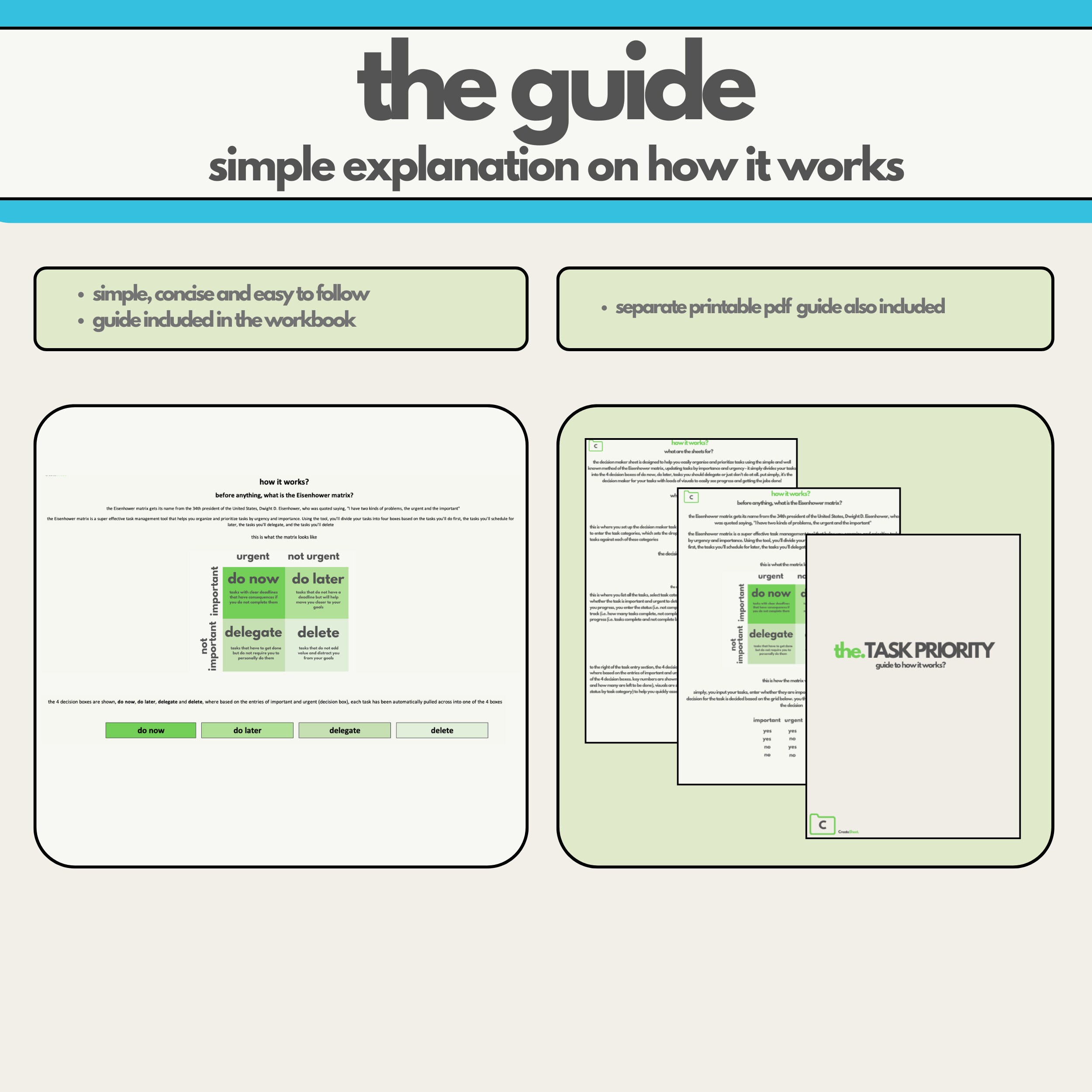 Task Priority Tracker - Eisenhower Matrix, Task Priority Management ...