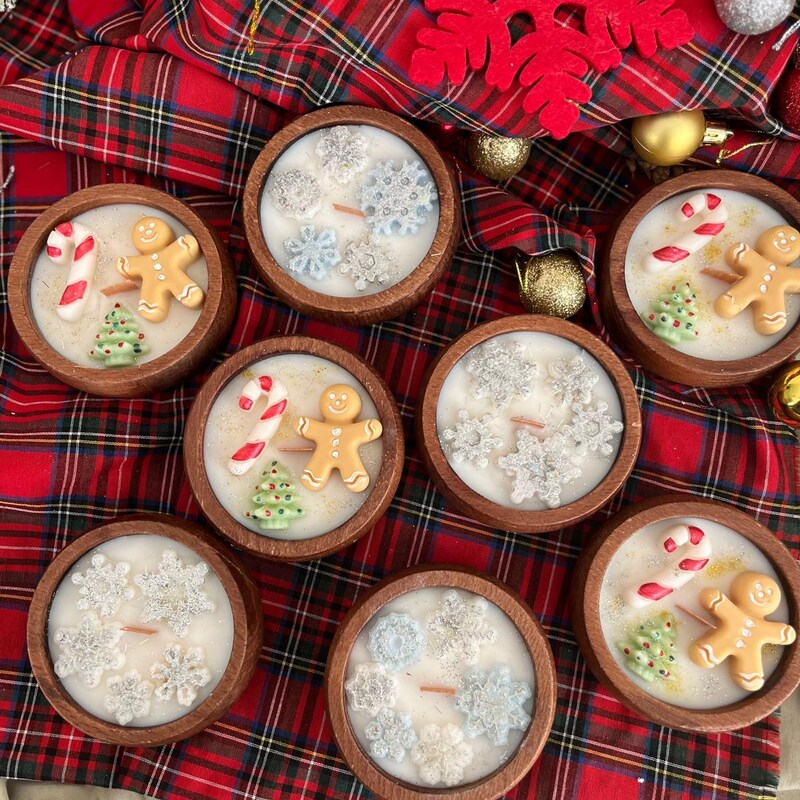 Gingerbread Candles - Etsy