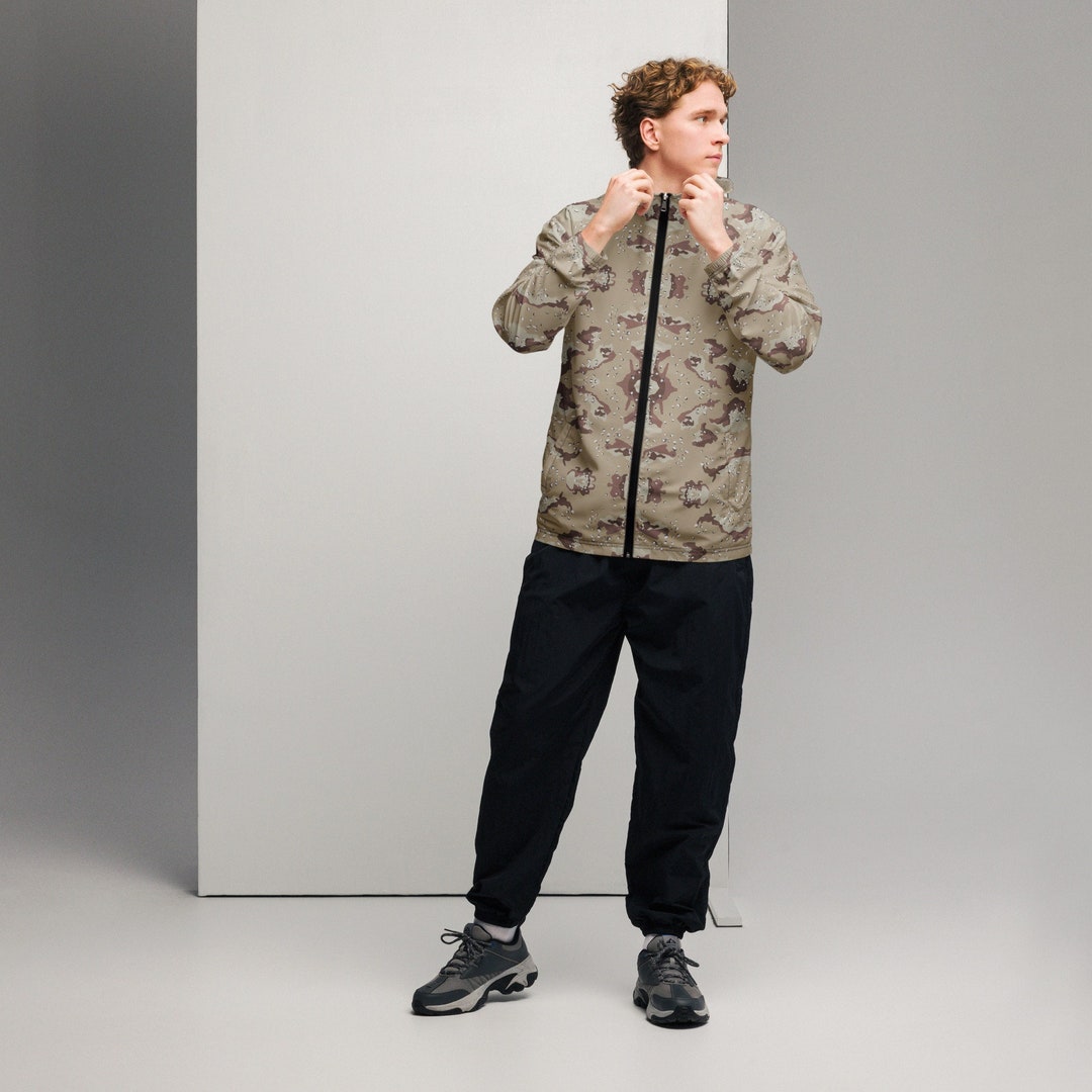 THELION'SWAY88 "desert Storm" Full Length Windbreaker - Etsy