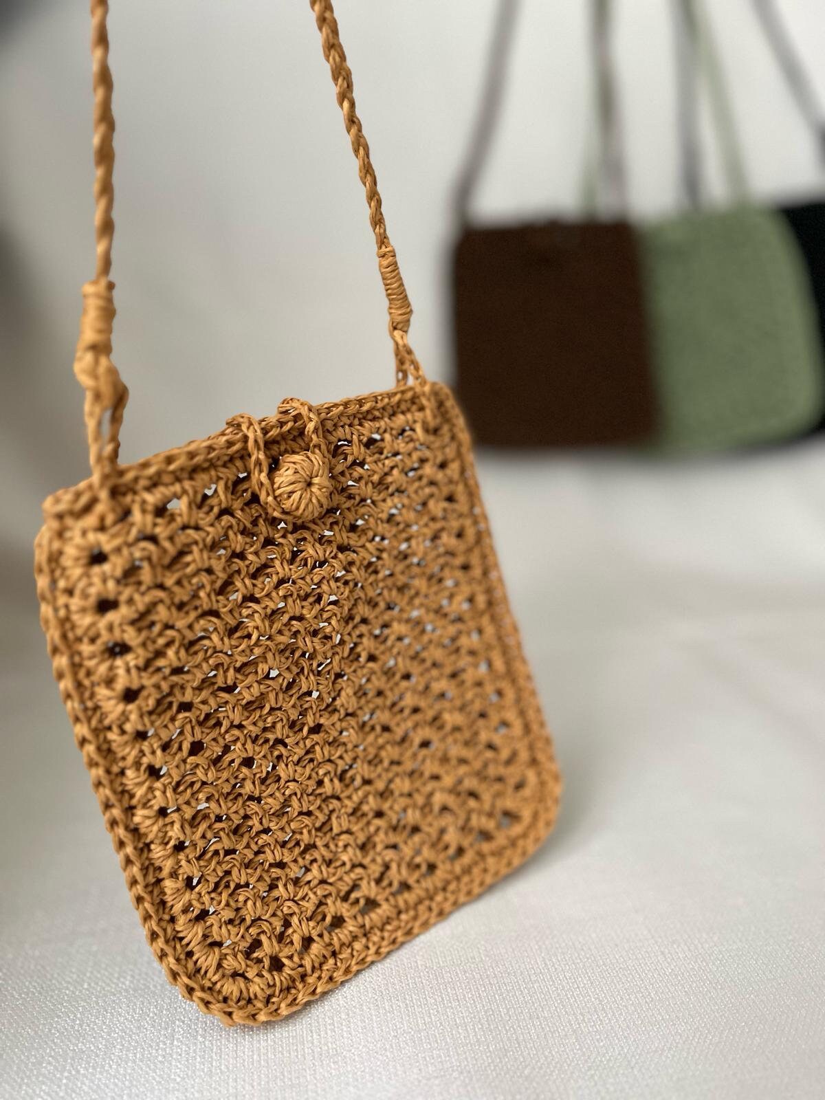 Phone Case Bag Wallet , Straw Phone Holder, Luxury Crossbody Bag ...