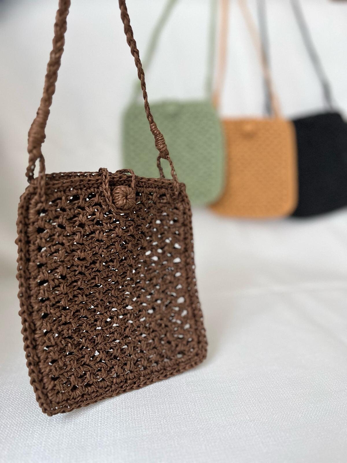 Phone Case Bag Wallet , Straw Phone Holder, Luxury Crossbody Bag ...