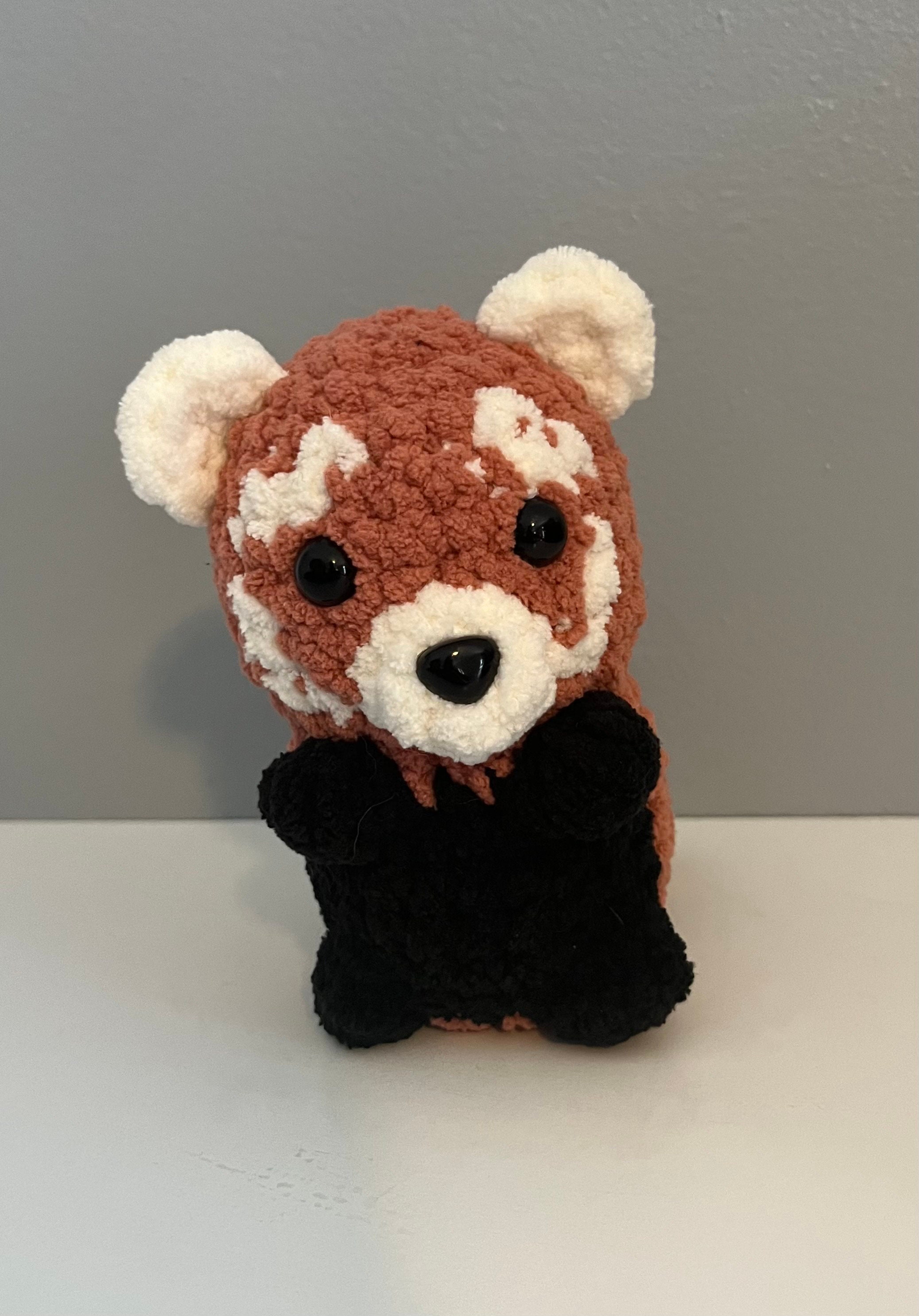 PATTERN ONLY- Raoul the Red Panda Crochet Pattern, Crochet Amigurumi ...