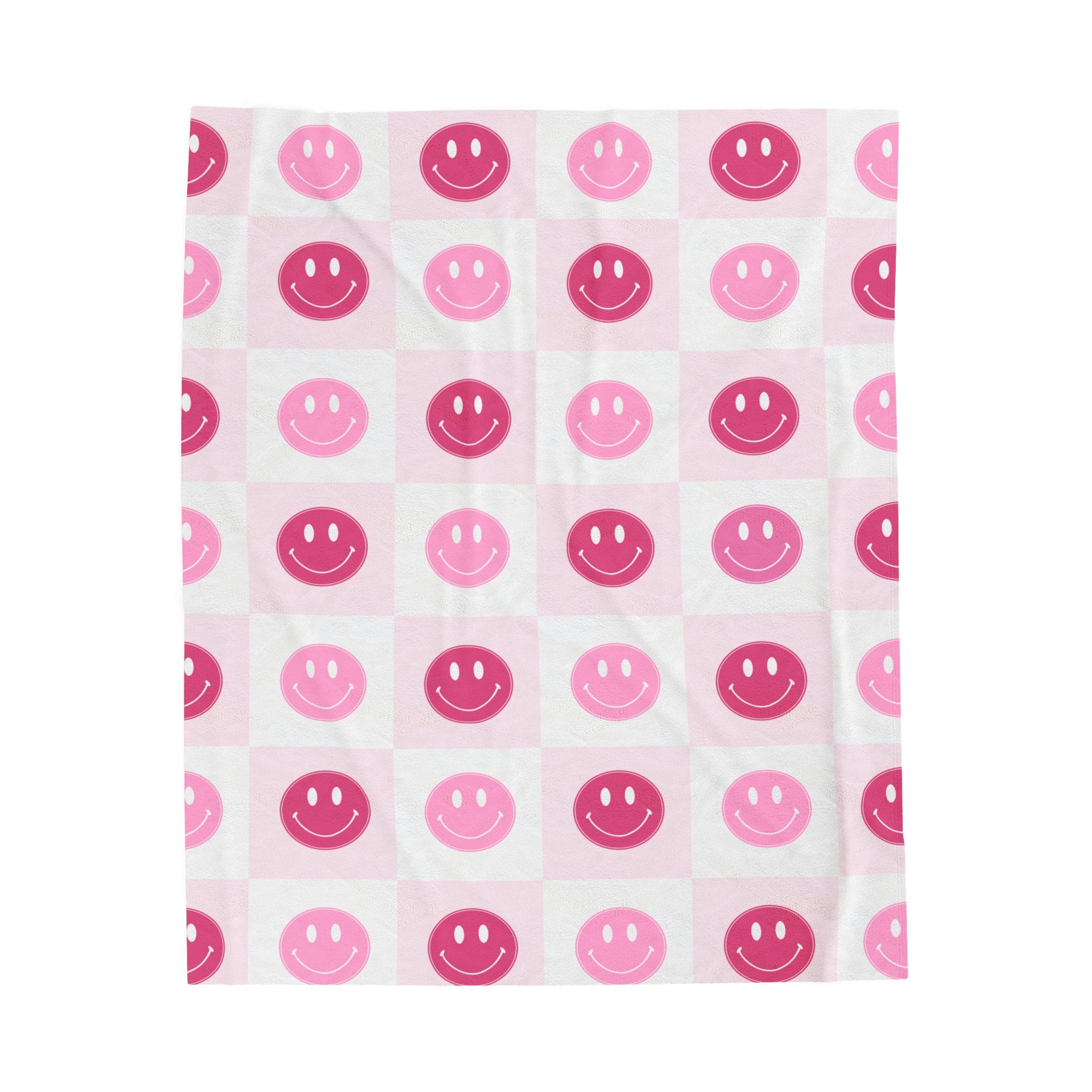 Smiley Face Blanket, Happy Face Blanket, Smiley Face Throw, Groovy ...