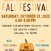 Editable Fall Festival Flyer, Harvest Festival, Fall Festival ...