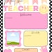 Meet the Teacher Editable Template, Meet the Teacher, Pastel Bright ...