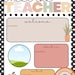 Meet the Teacher Editable Template, Meet the Teacher, Boho Colors, Back ...
