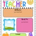 Meet the Teacher Editable Template, Meet the Teacher, Bright Colors ...