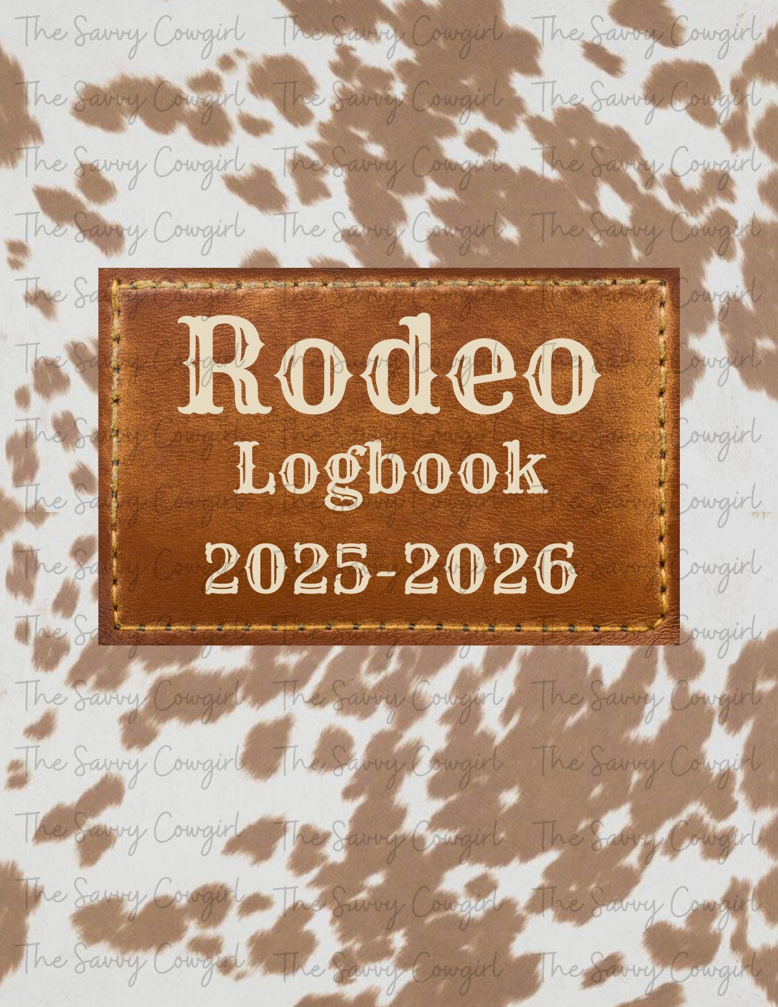 Digital Rodeo Planner, Rodeo Logbook, Rodeo Mom Planner, Rodeo Planner ...