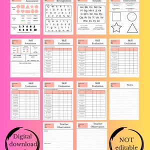 3 Year Old Assessment PDF Preschool Assessment, Preschool Teacher ...