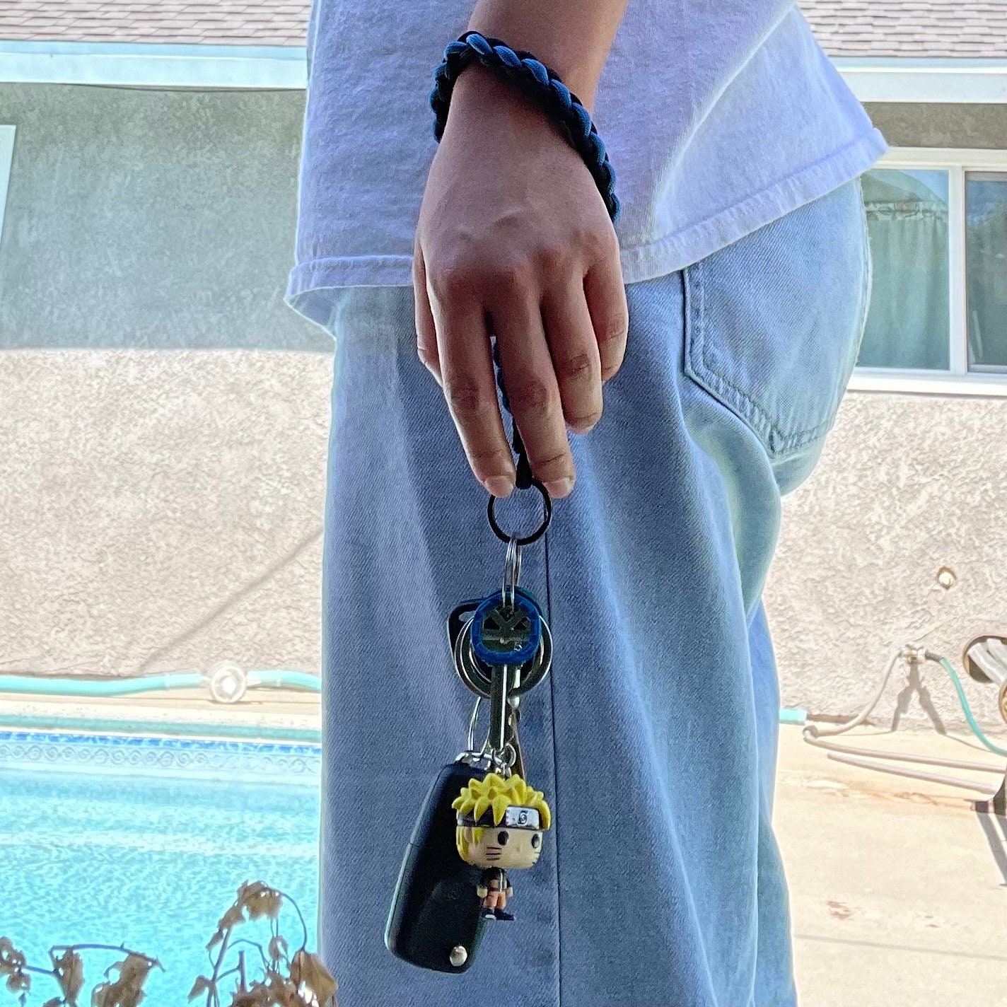 Handmade Paracord Wristlet/wrist Strap/key Holder - Etsy