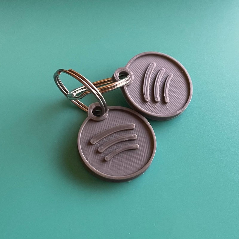 Spotify Song Keychain - Etsy