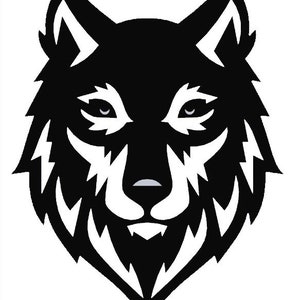 Wolf Laser DXF Cut File - Etsy