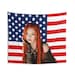 Itzy Yeji Red Hair Photo Flag Banner, Itzy Yeji American Tapestry, Itzy ...