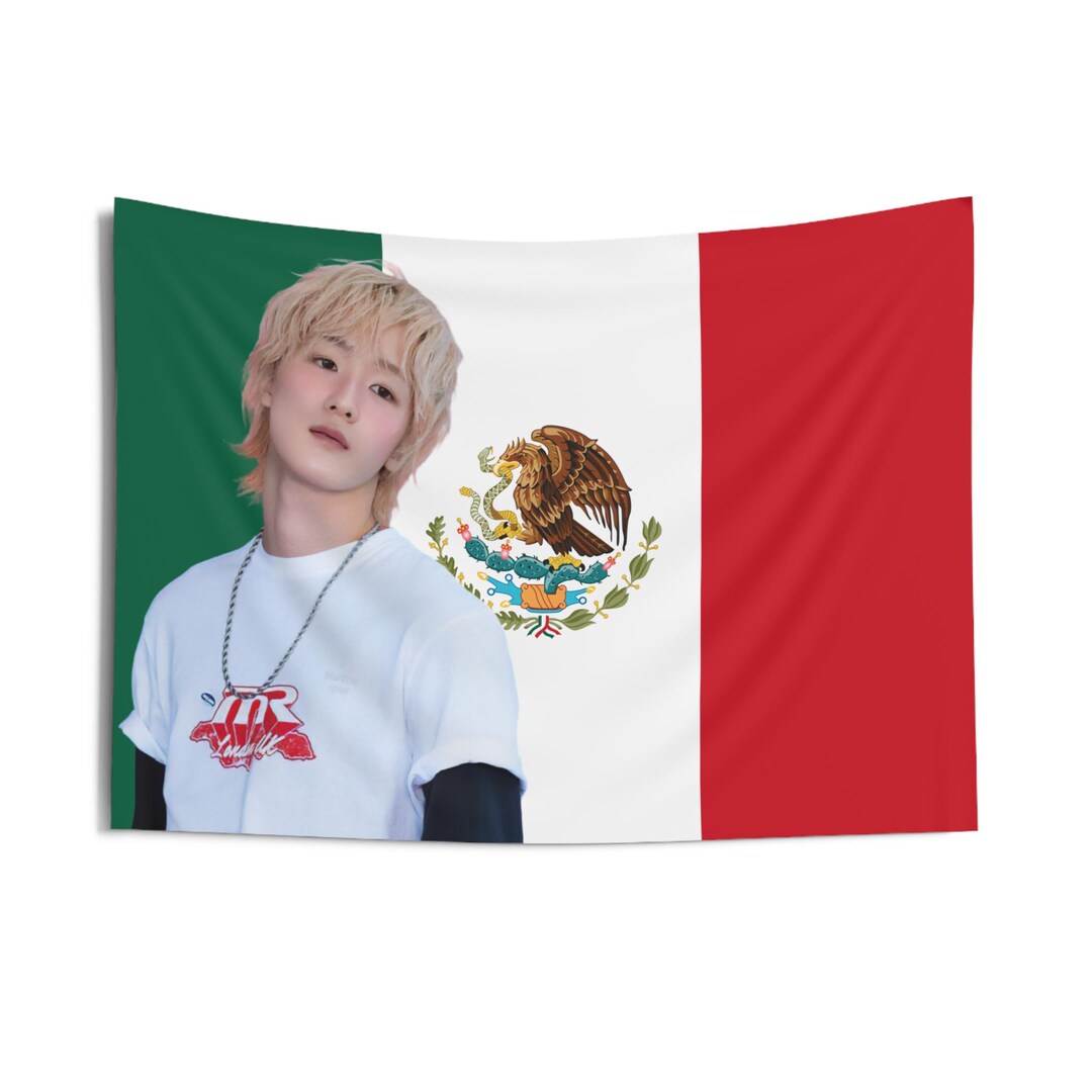 P1harmony Soul Face Card Mexican Flag, P1harmony Concert Banner ...