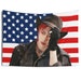 ZB1 Ricky Cowboy American Flag, Zerobaseone Ricky American Tapestry ...