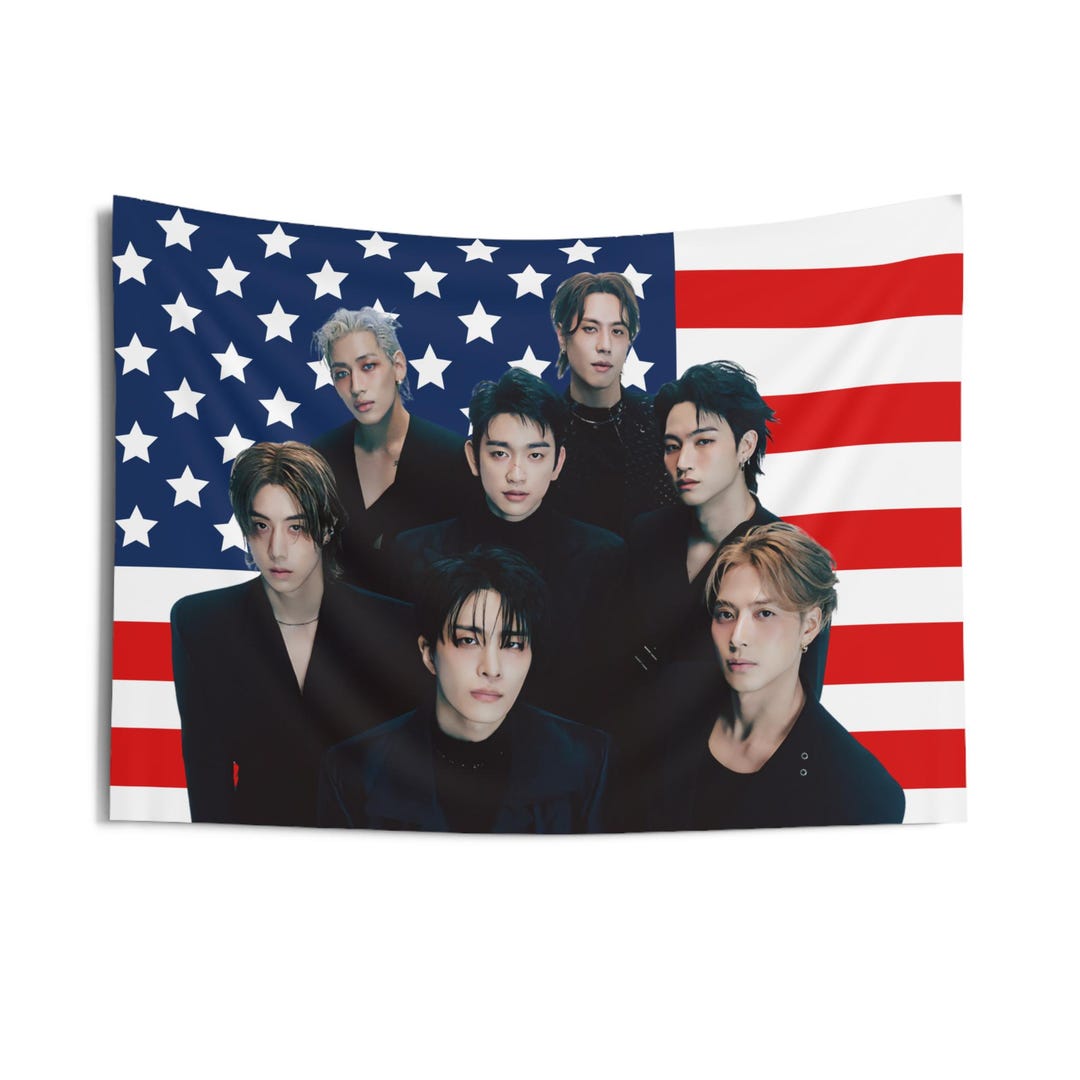 GOT7 Members Python Concept Photo American Flag, GOT7 Concert Banner ...