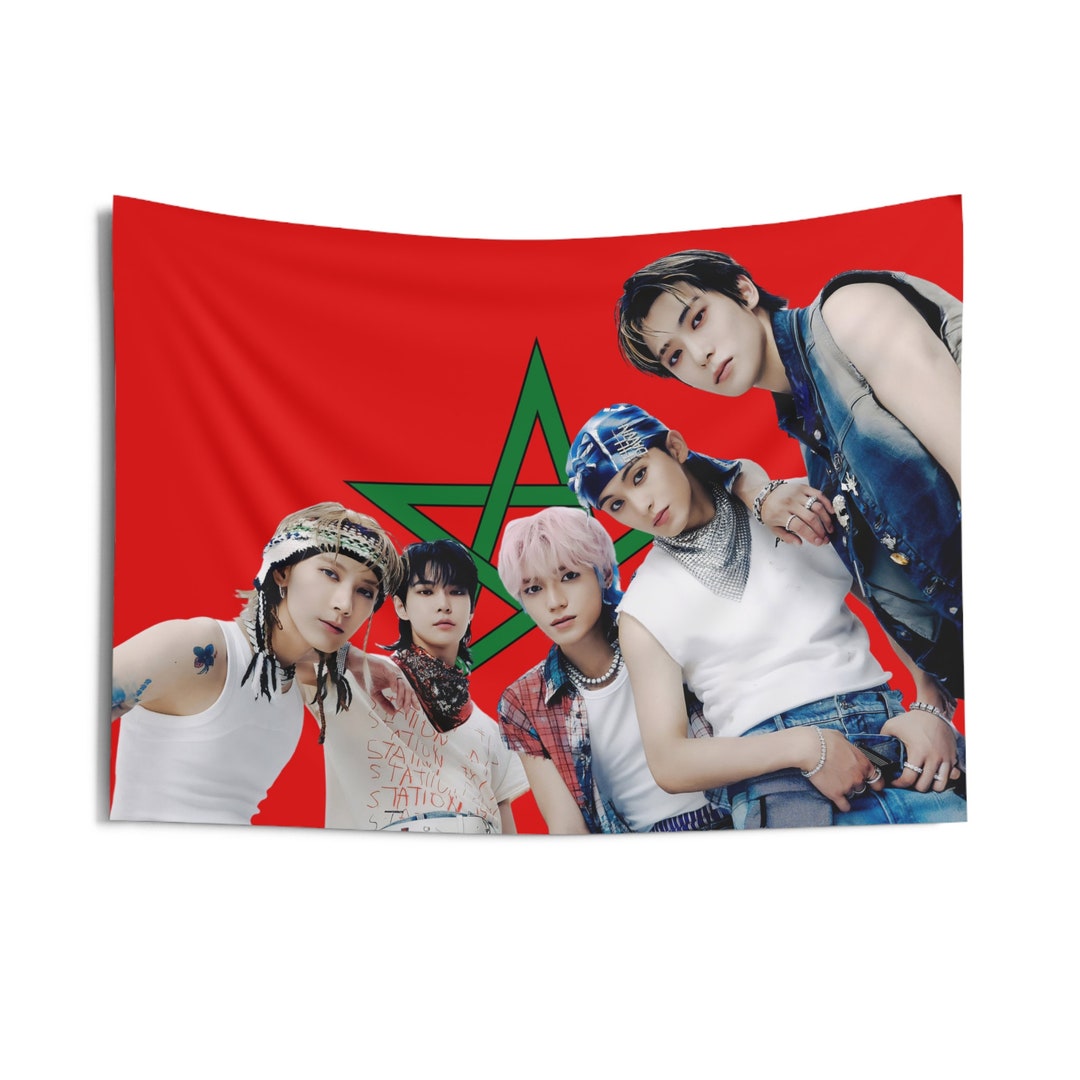 Nct Members Baggy Jeans Concept Photo Flag Banner, Nct Members Morrocan ...