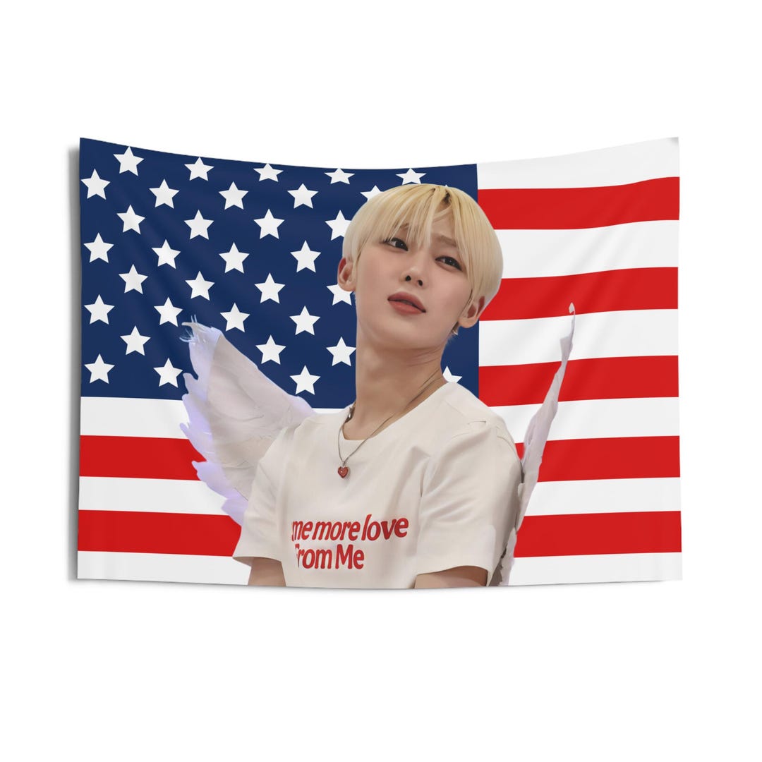 Sunoo Angel American Flag, Sunoo Concert Banner, Sunoo Kpop Flag, Enha ...