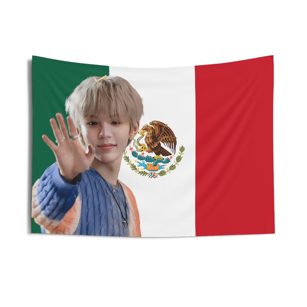 Riize Shotaro Blonde Hair Photo Flag Banner, Riize Shotaro Mexican ...