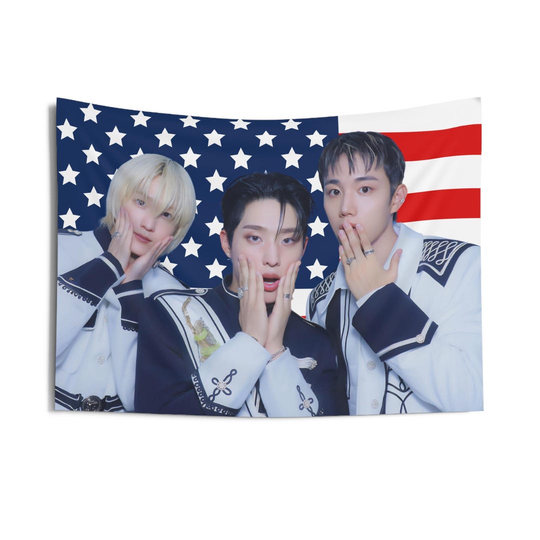 P1harmony Soul Keeho Intak Cute Photo American Flag, P1harmony Members ...