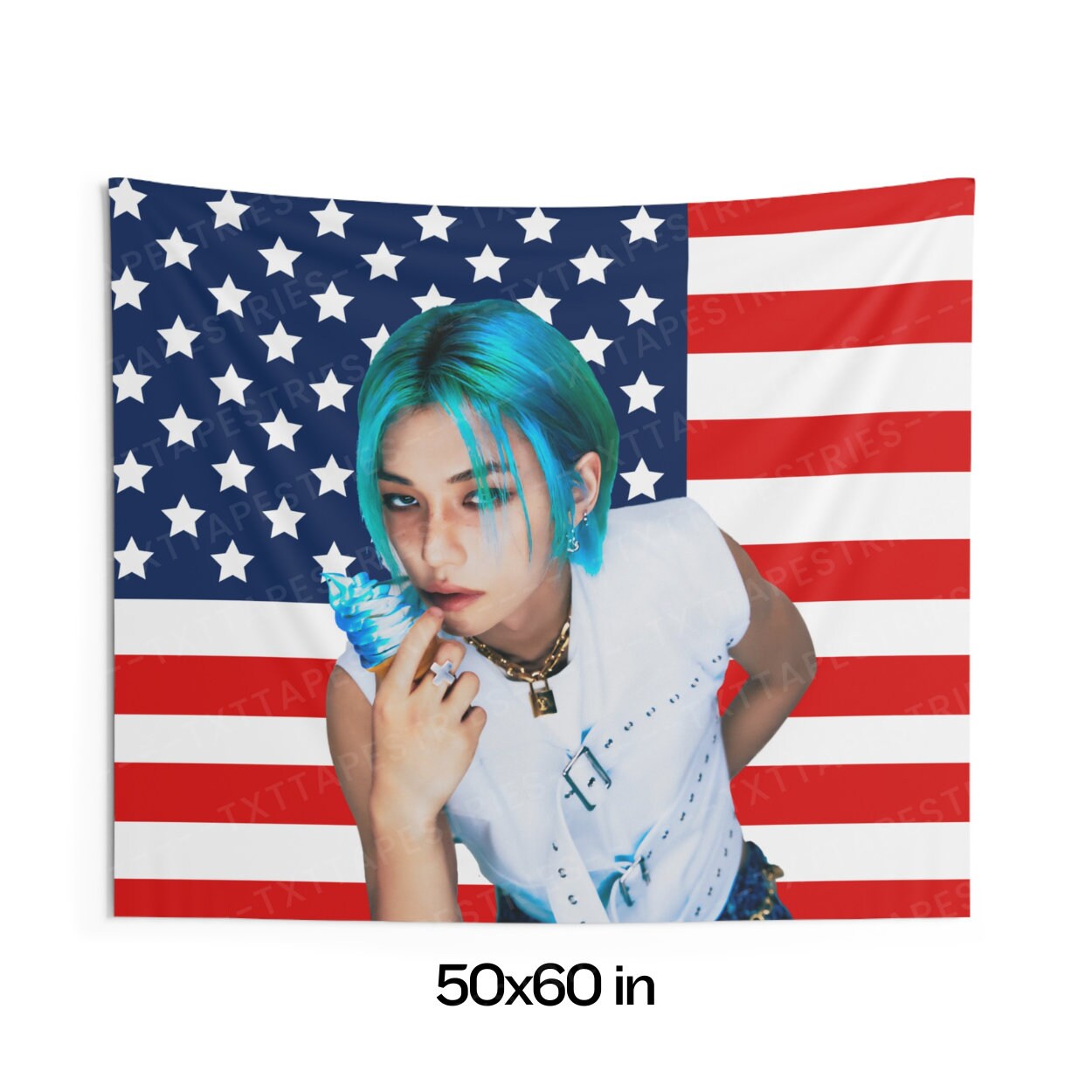 Stray Kids Felix Star Concept Photo Flag Banner, Felix American ...