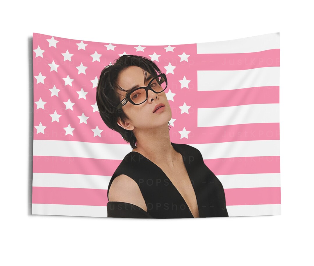 The Boyz Younghoon Captivating Visuals American Flag, the Boyz ...