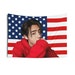 Enha Sunghoon Stunning in Red Hoodie American Flag, Enha Concert Banner ...