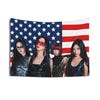 Aespa Ningning Photoshoot American Flag, Ning Ning American Tapestry ...