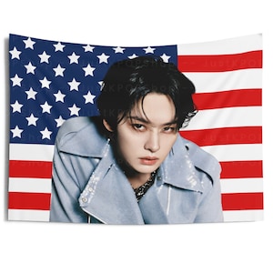 Stray Kids Lee Know Ate Concept Photo American Flag, Stray Kids Lee ...