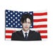 ZB1 Ricky Wink American Flag, Zerobaseone Concert Banner, Zb1 Kpop Flag ...