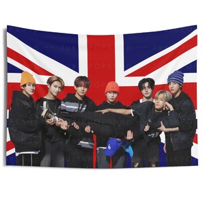 Enha Members Cute Photo UK Flag, Enha Concert Banner, Enha Kpop Flag ...
