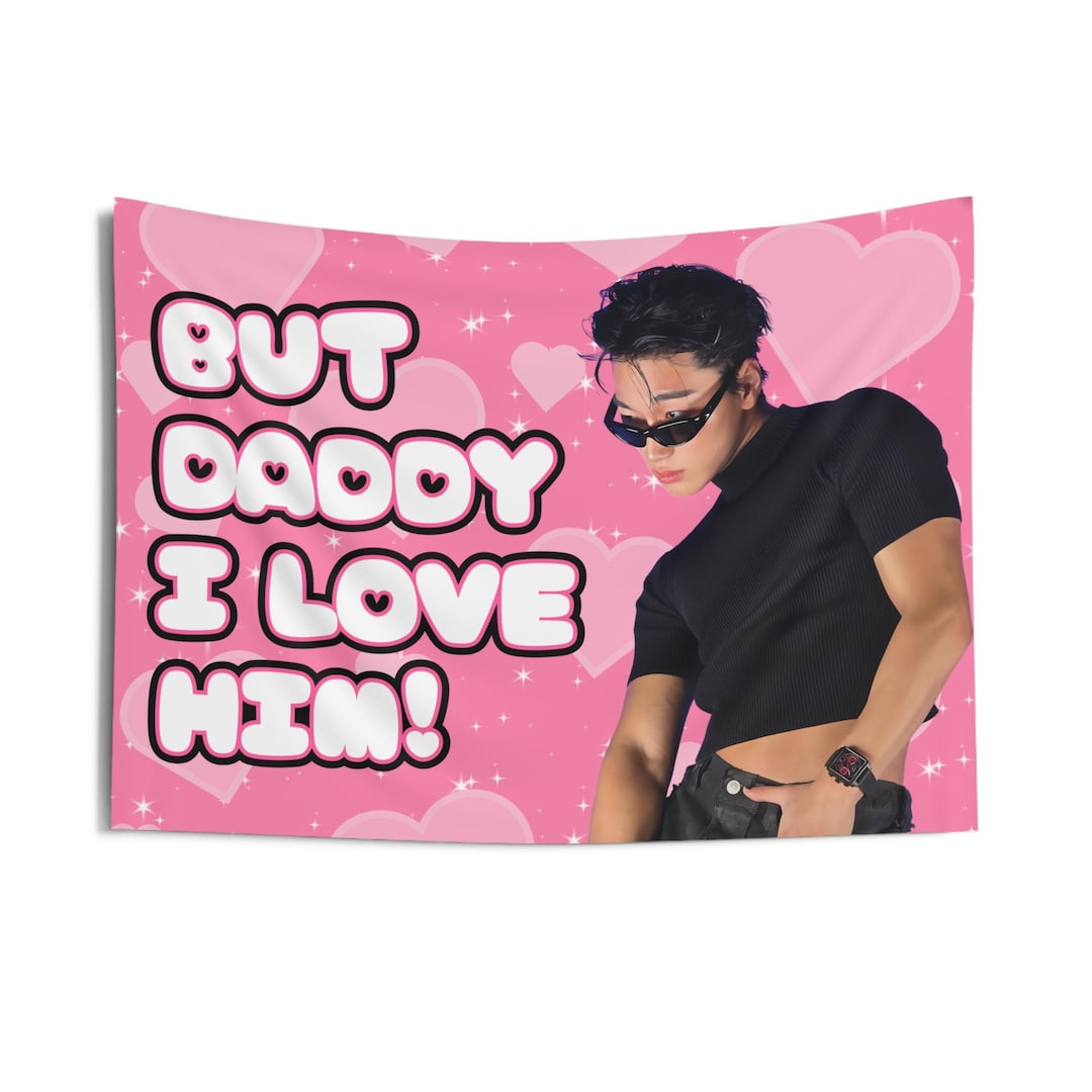 Ateez San Biceps Daddy I Love Him Banner, Ateez Concert Banner, Ateez ...