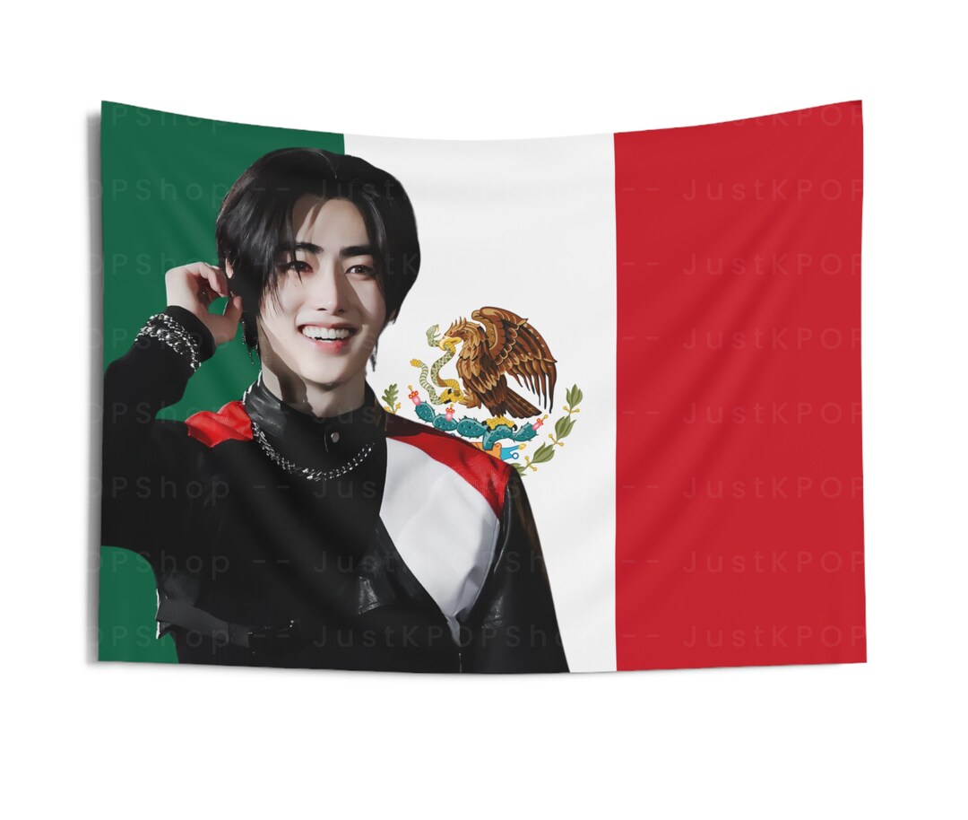 Enhypen Sunghoon Beautiful Smile Mexican Flag, Enhypen Sunghoon Mexican ...