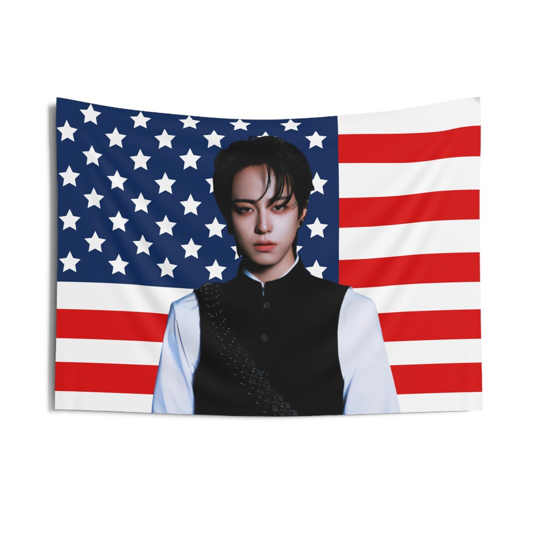 Andteam Taki Go in Blind American Flag, &team Concert Banner, Andteam ...