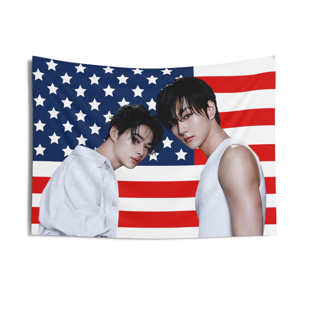 Enhypen Niki Jungwon Breathtaking Visuals American Flag, Niki Jungwon ...